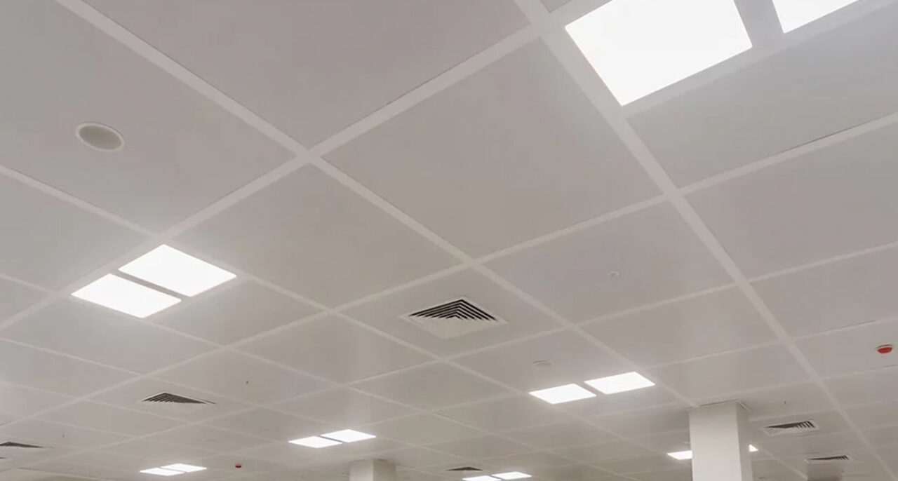 AP 101 Lay In Ceiling - Apton Partitioning