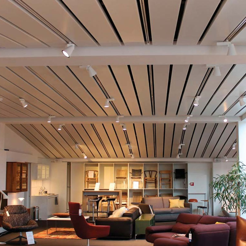 AP 103 Linear Strip Ceiling - Apton Partitioning