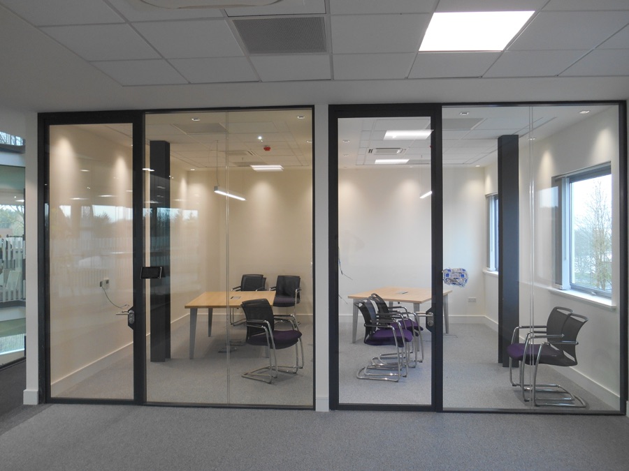 GDS - Bonded double glazed acoustic door - Apton Partitioning