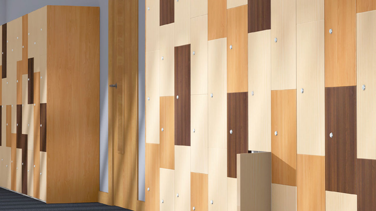 Timber Lockers - Apton Partitioning